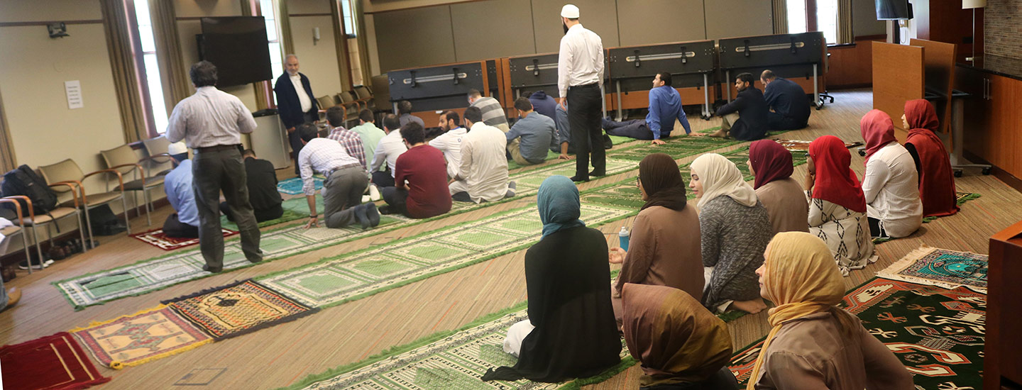 Islamic prayer service at UChicago Medicine - UChicago Medicine