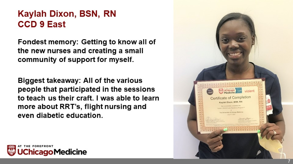 The Vizient/AACN™ Nurse Residency Program - UChicago Medicine